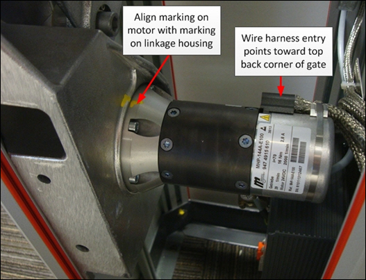 Replacing Magnetic Gate Motor
