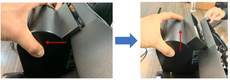 Installing or Replacing the POS Receipt Printer