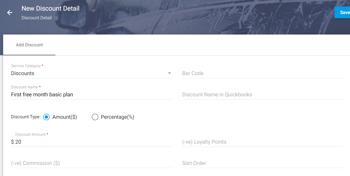 Setting Up Free First Month Discounts
