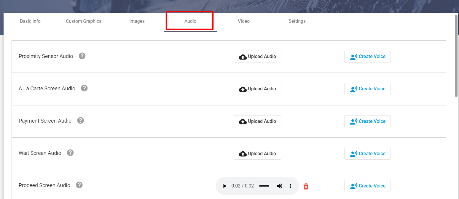 Adding and Editing a New Kiosk
