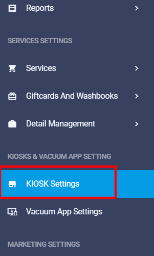 Adding and Editing a New Kiosk