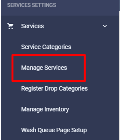 Adding Services/Buttons to the POS