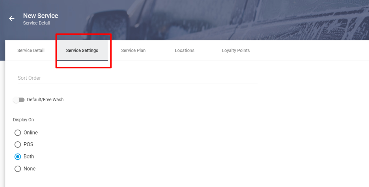 Adding Services/Buttons to the POS