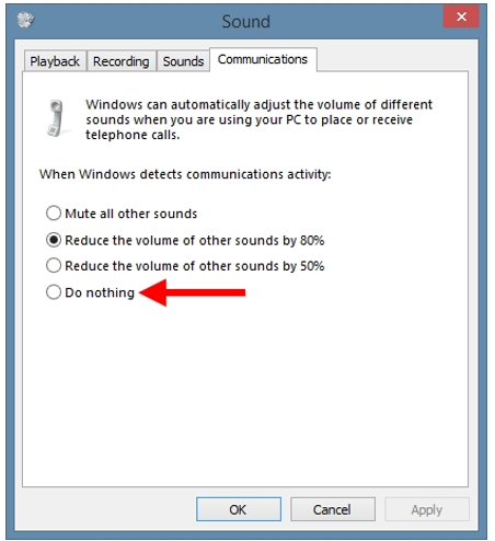 How to Prevent Windows from Automatically Reducing System Volume