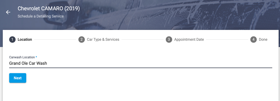 Detail Management: Set Up Detail Services and Schedule from POS, App ...