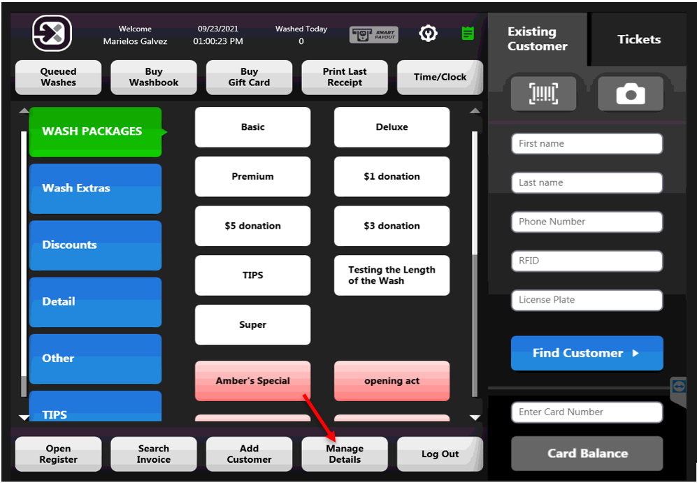 Detail Management: Set Up Detail Services and Schedule from POS, App ...
