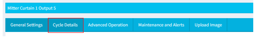 Washify Controller - Editing Equipment Timings