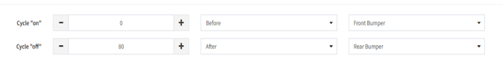 Washify Controller - Editing Equipment Timings