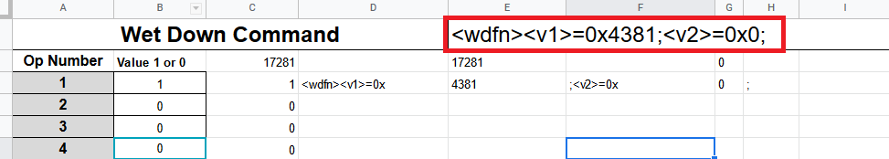 Washify Controller Wash Queue Button Commands