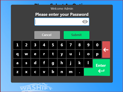 How to Reset Company Credentials on Washify Units