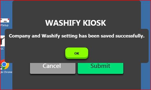 How to Reset Company Credentials on Washify Units