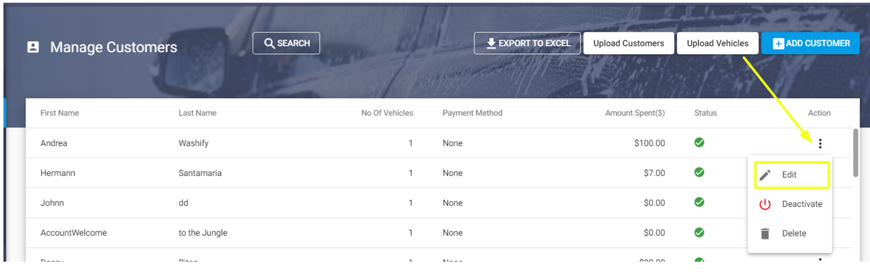 CWA - Manage Customers