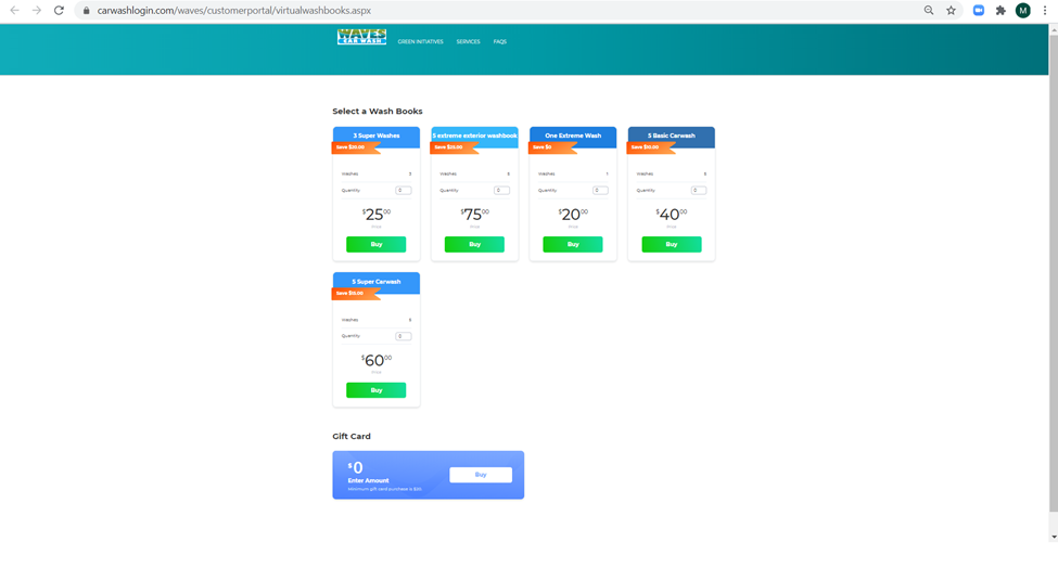 Washify Website Plugins