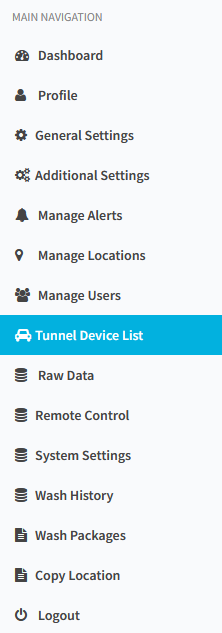 Washify Controller - Configuring New Equipment
